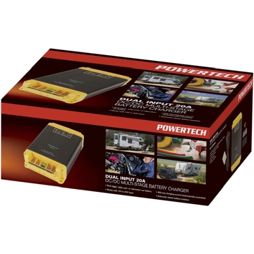 BuzzBuy Australia - Powertech Dual Input 20A DC/DC Multi-Stage Battery ...