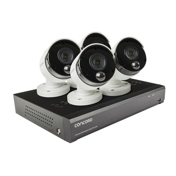 BuzzBuy Australia - Concord CNK8848P-A 8 Channel 4K NVR Package - 4 x ...