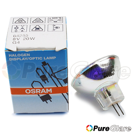 OSRAM 64255 8V 20W G4 - 50 hrs (64255) - PureGlare.com.au